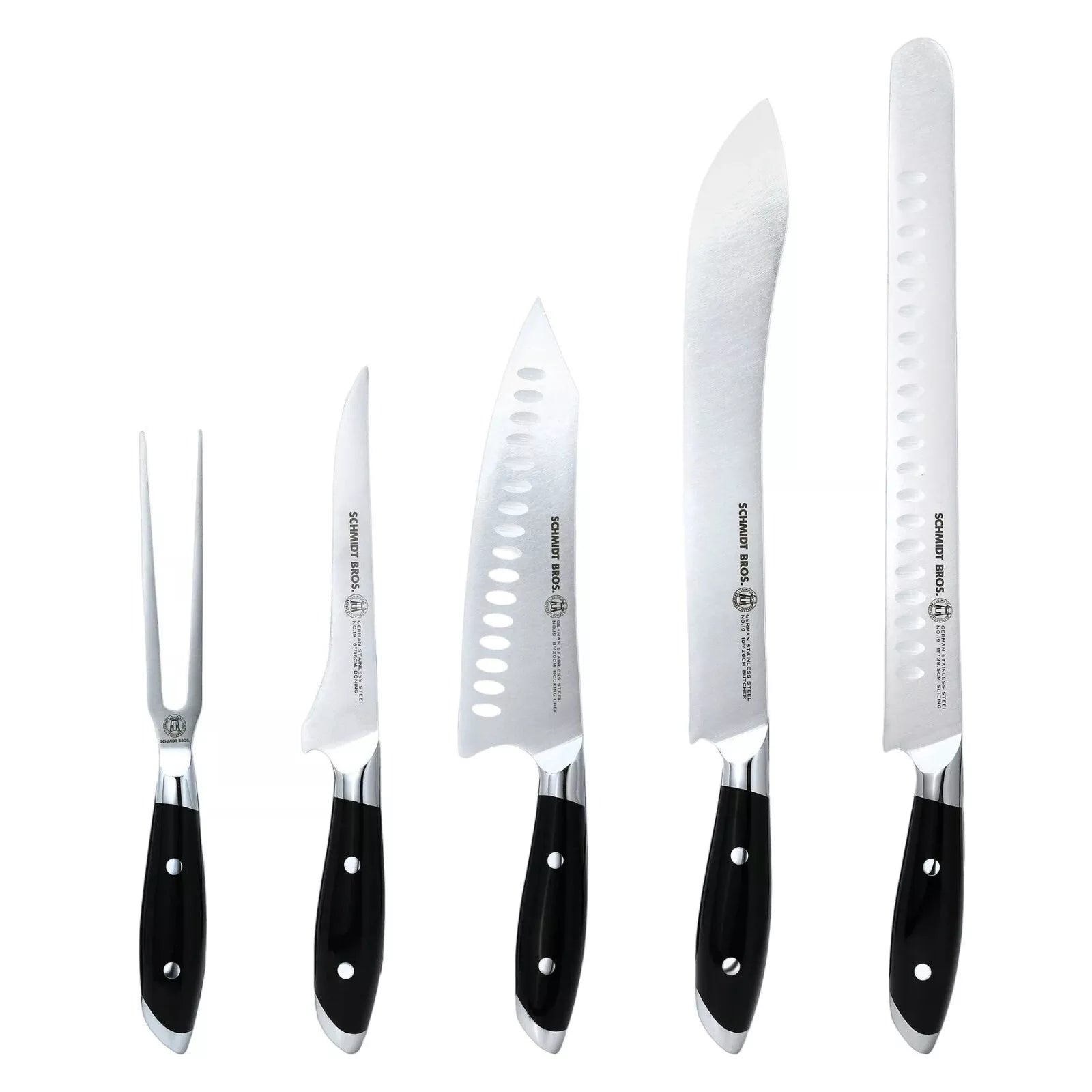 Schmidt Brothers 6 Piece Pitmaster Barbeque BBQ Knife Set | US2DK