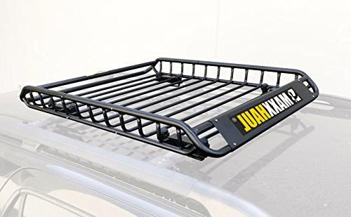Steel Roof Rack MaxxHaul 46" x 35.87" x 4-1/2" - 150 lb. Capacity - NO ...