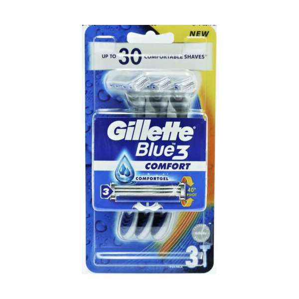 Gillette Blue 3 Disposable Razors Comfort 3's | US2DK