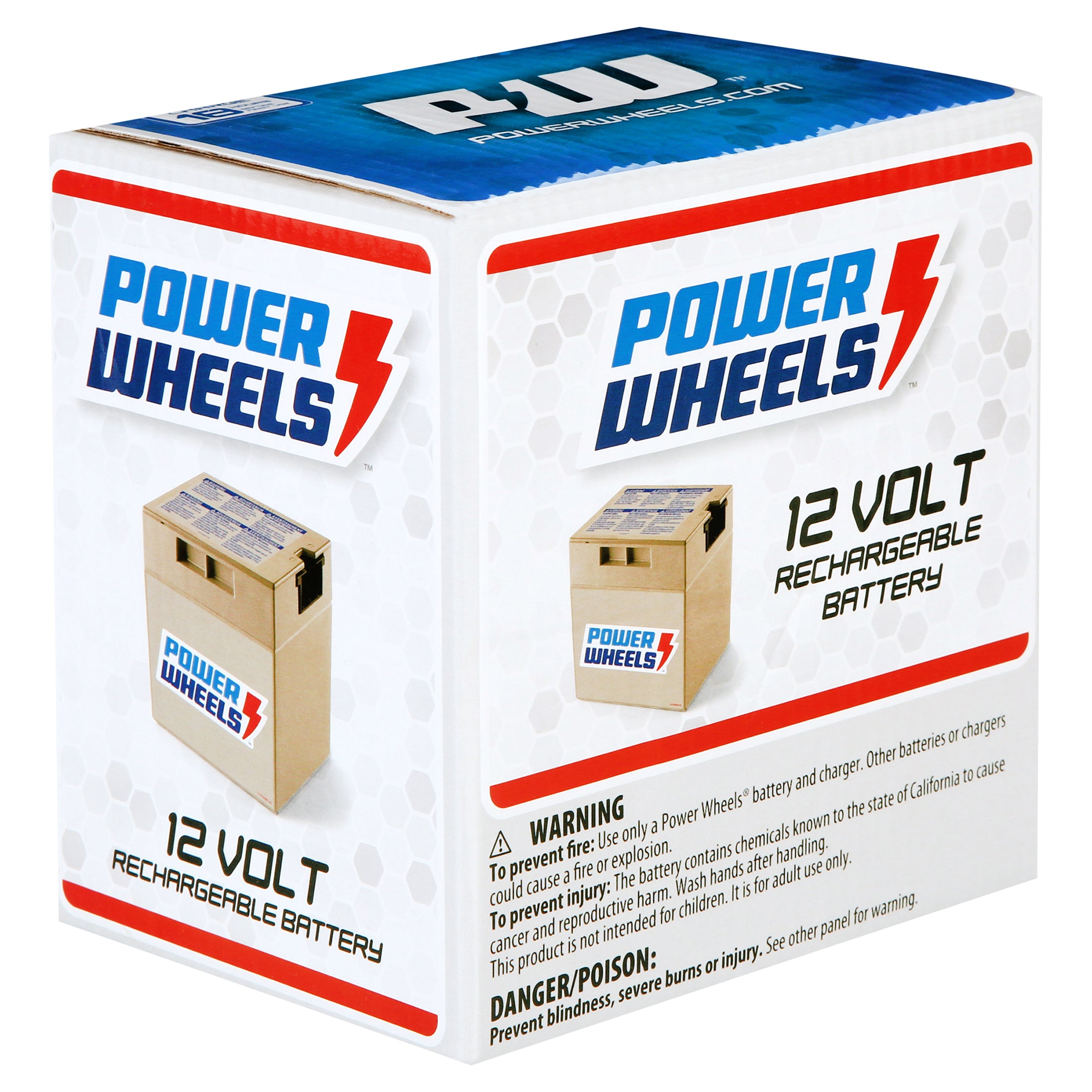 Power Wheels 12-Volt Rechargeable Replacement Battery | US2DK